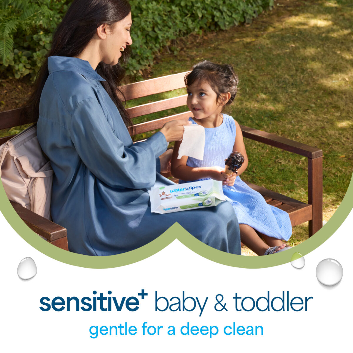 Sensitive Plus Textured Clean Baby Wipes | WaterWipes