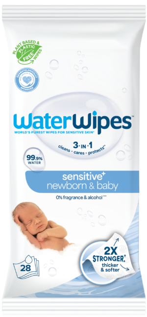 Sensitive Plus Original Baby Wipes for Newborns | WaterWipes